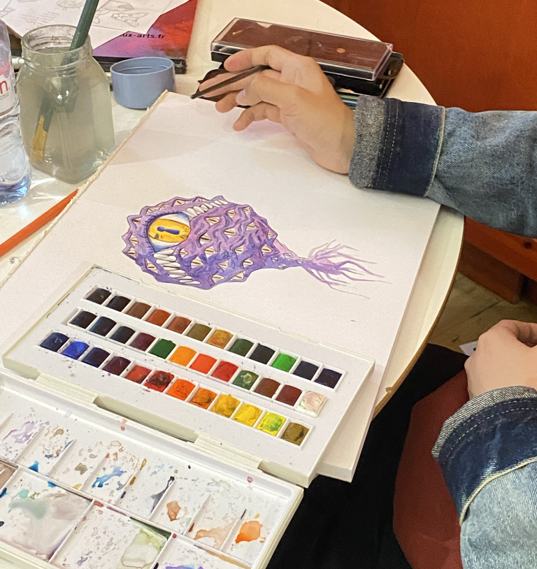 Workshop prépa animation game : concept art & stop motion